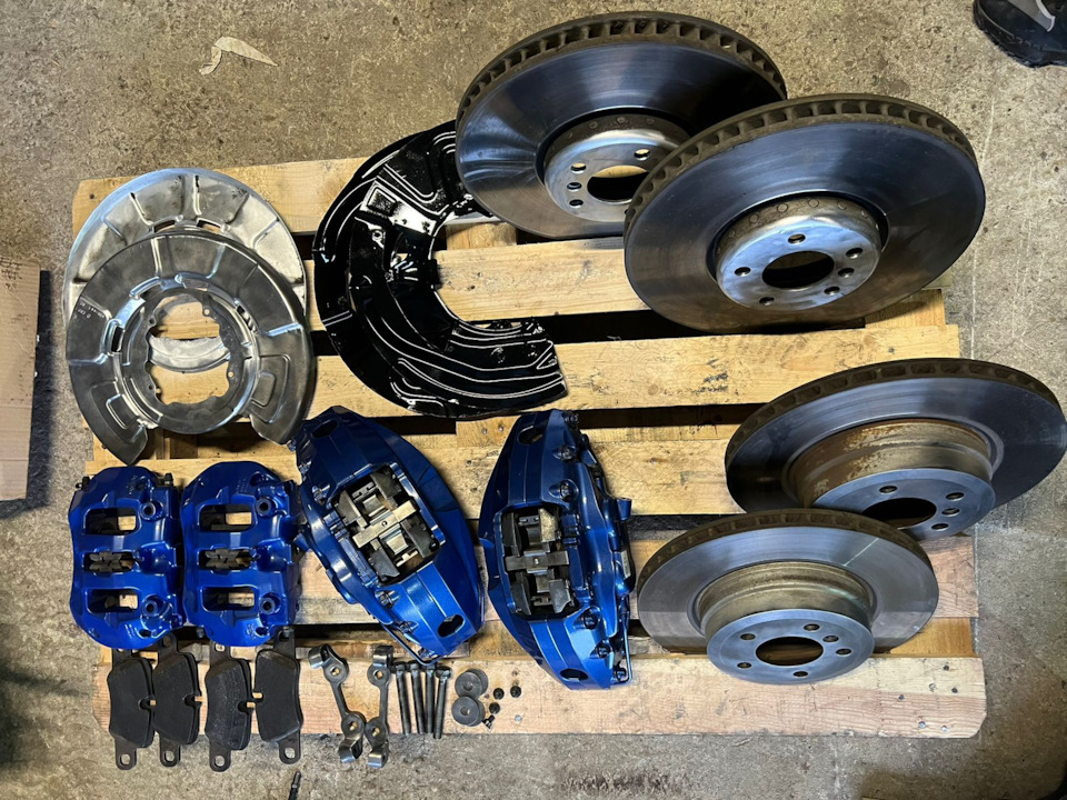 Установка тормозной системы G + Brembo Porsche — Bmw X6 (e71 E72), 3 л