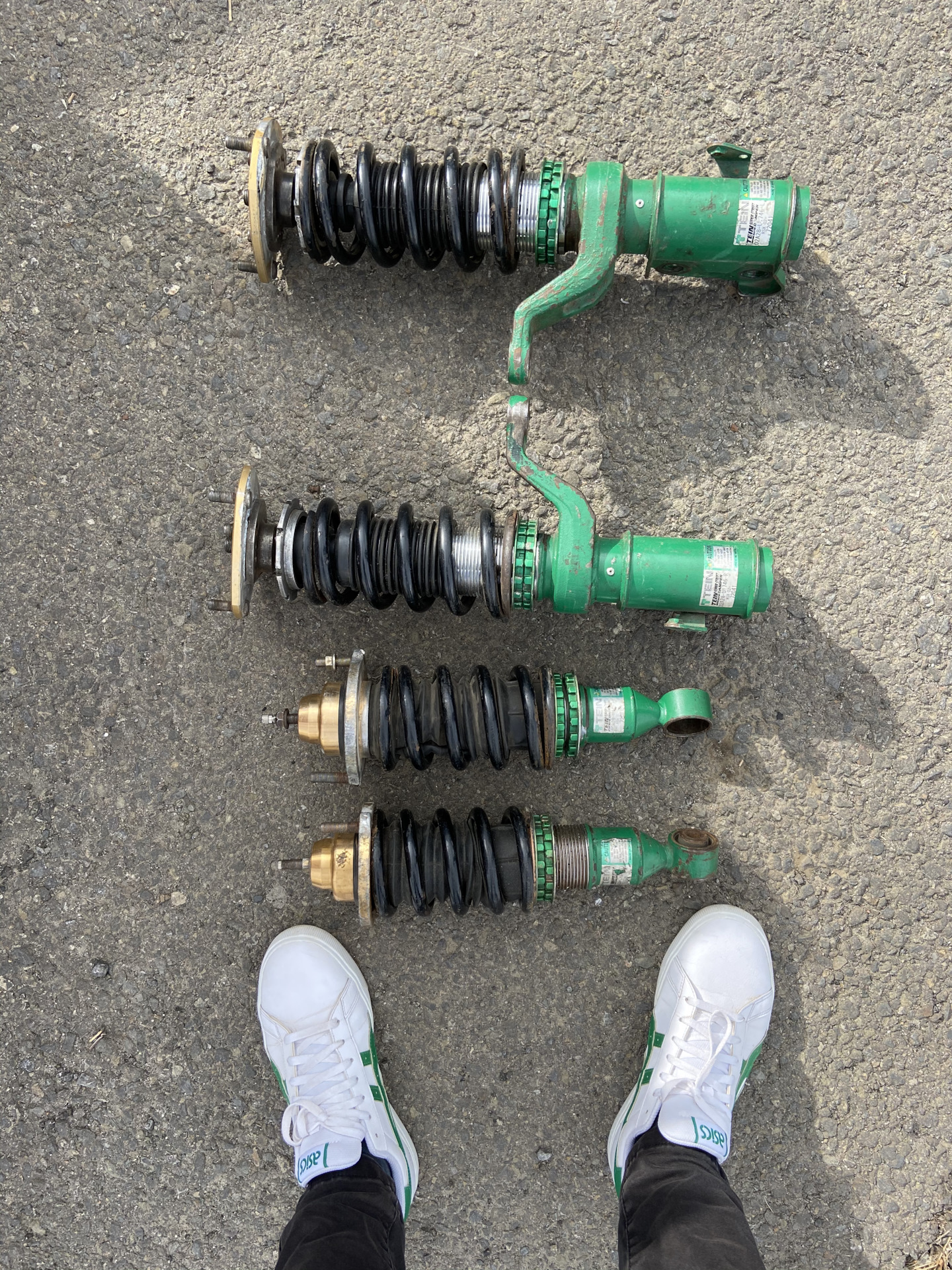 Винты Tein — Honda Integra (DC5), 2 л, 2004 года | тюнинг | DRIVE2