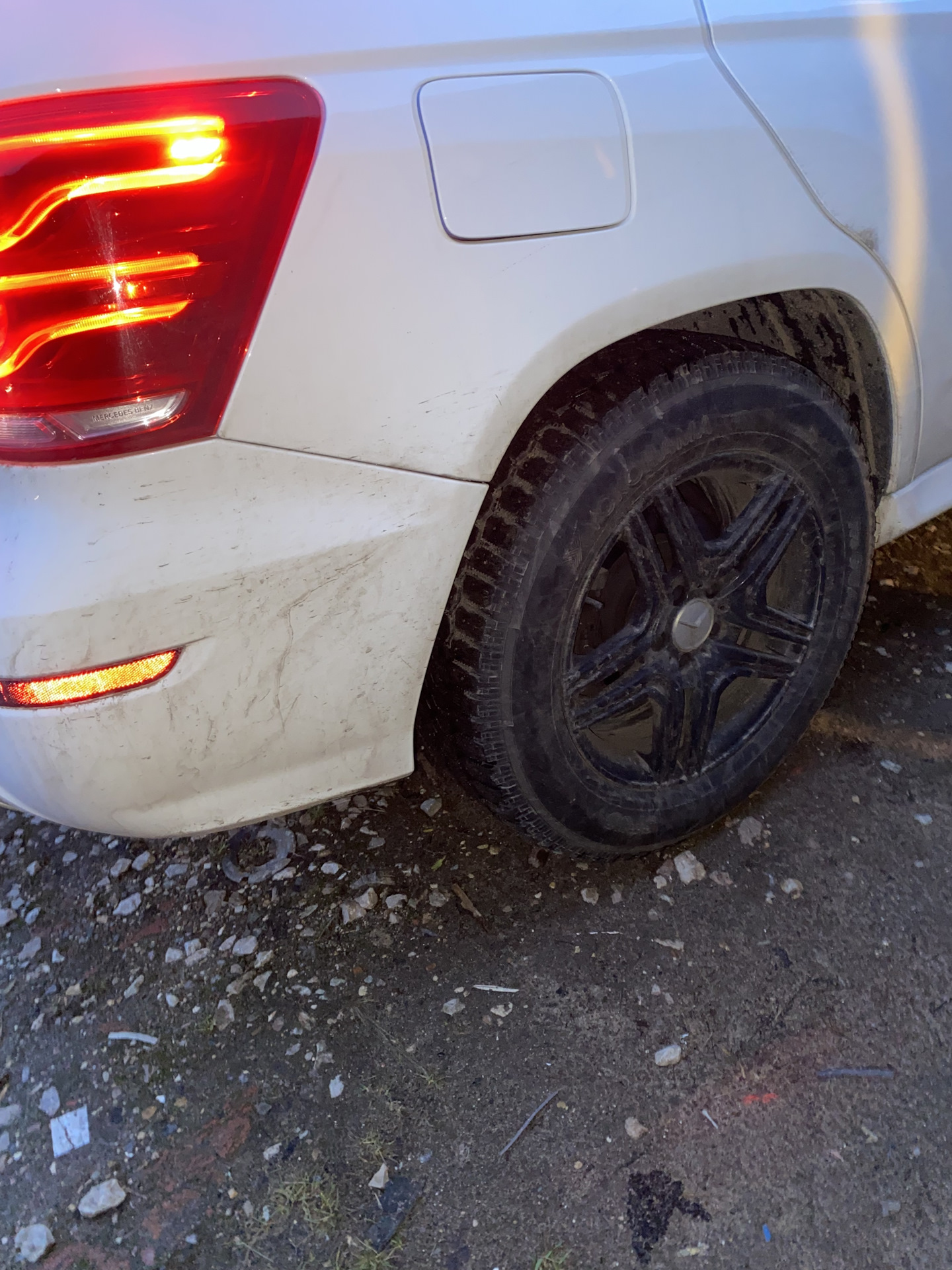 Замена колпачков — Mercedes-Benz GLK-Class (X204), 3,5 л, 2012 года ...