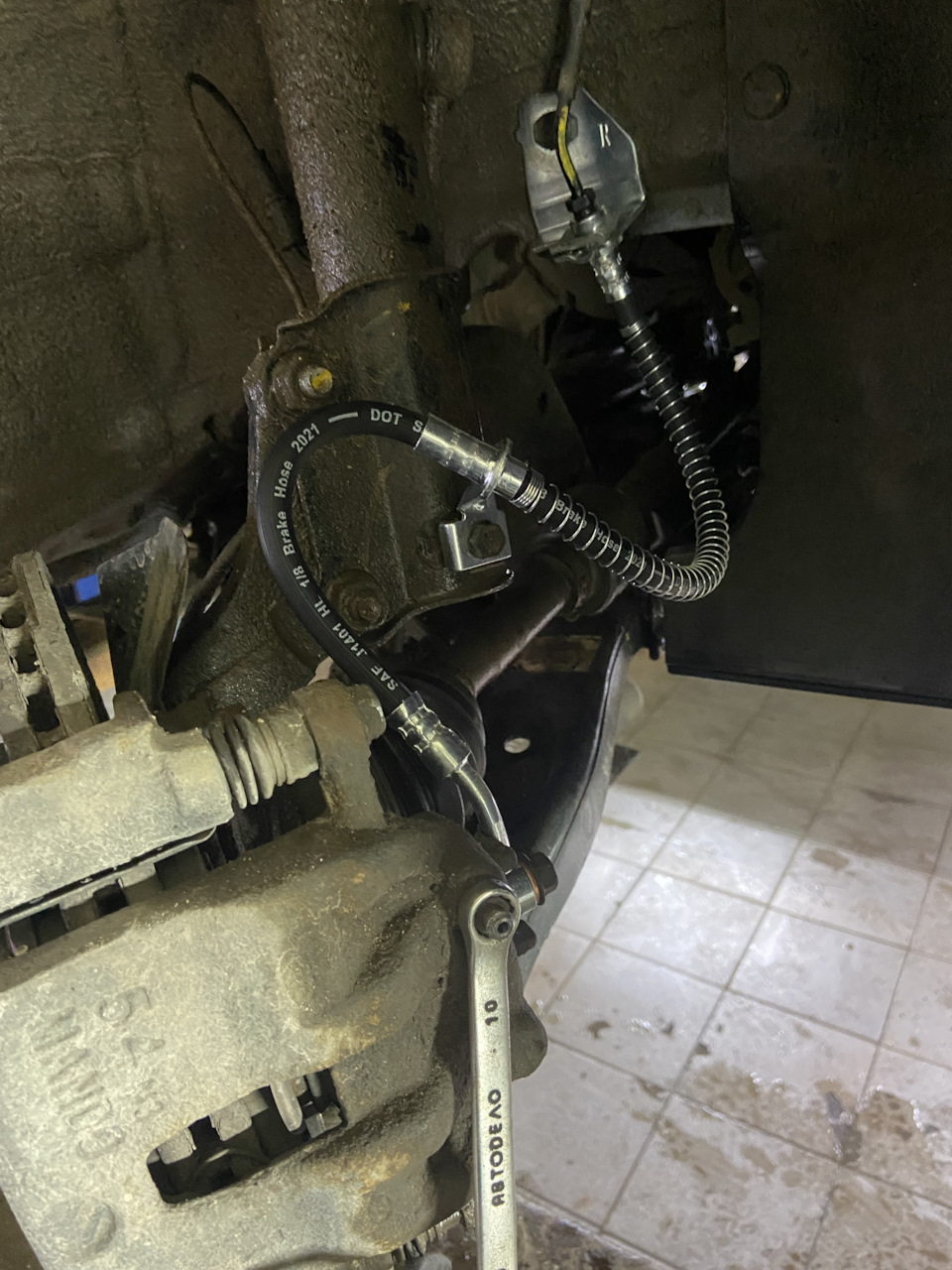 Качество тормозных шлангов Kia — KIA Rio X-Line, 1,6 л., 2017 года ...