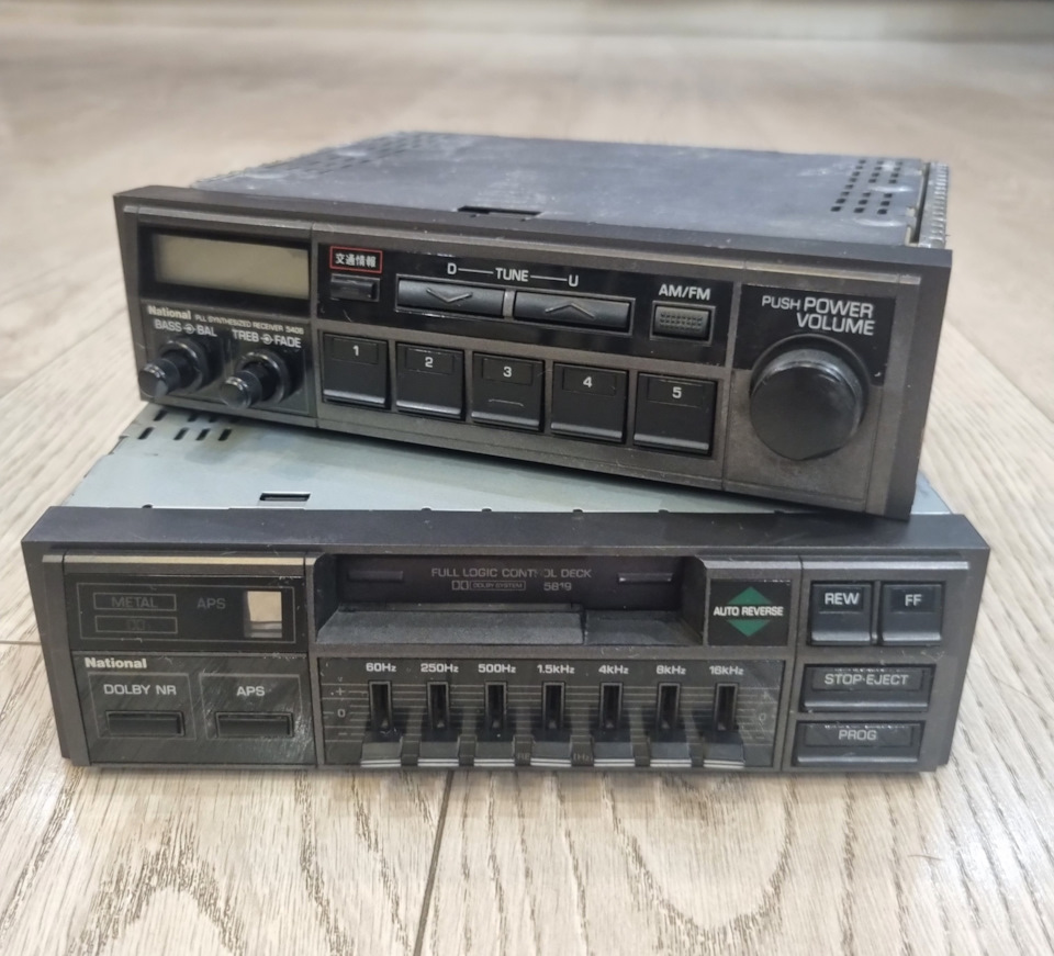 Родная магнитола — Toyota Carina ED (1G), 2 л, 1986 года | просто так ...