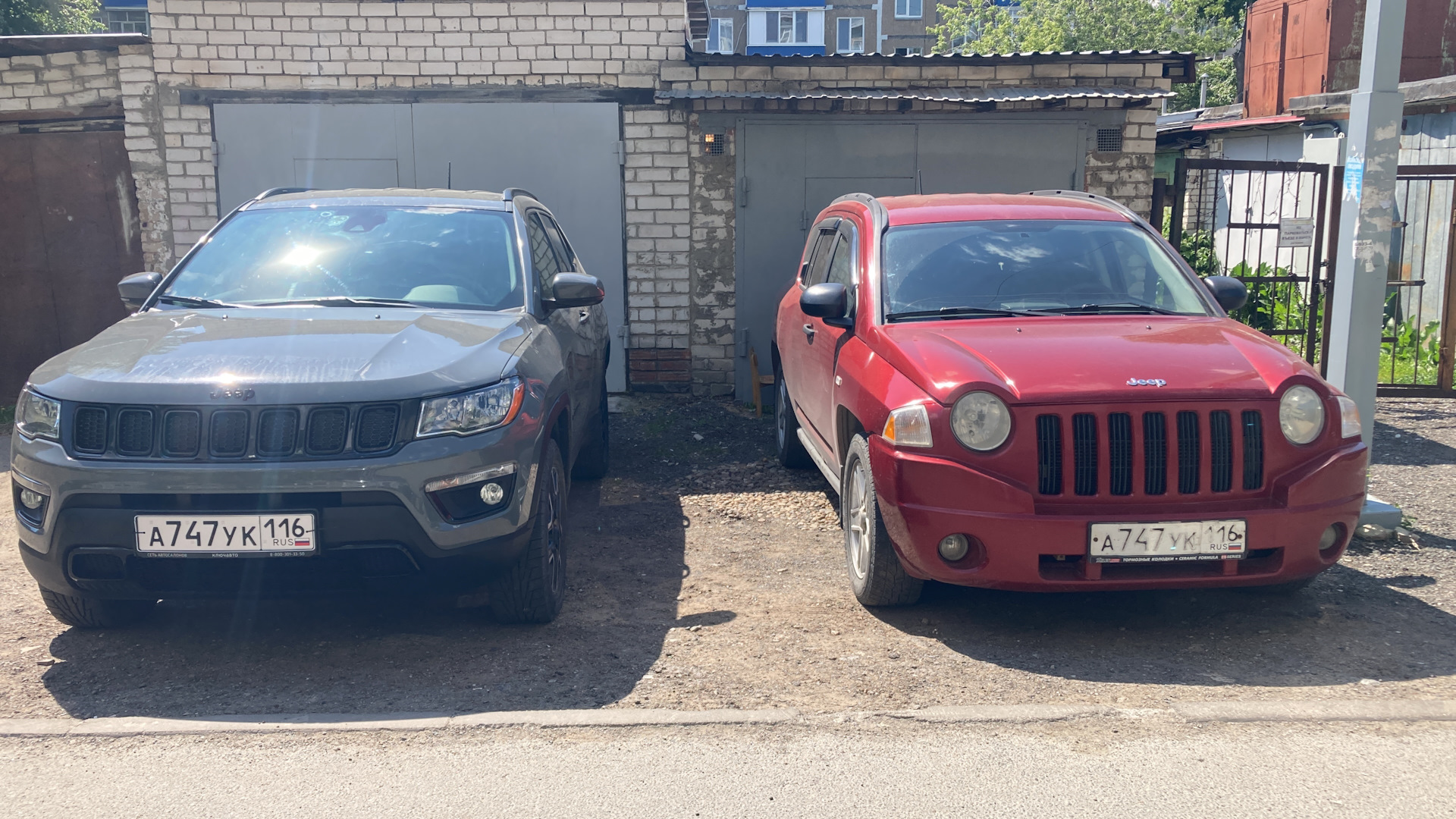 Расстались, но не совсем. — Jeep Compass (1G), 2,4 л, 2007 года ...