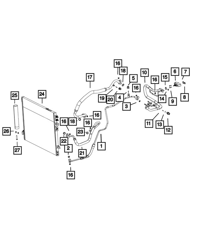 68158873AC Chrysler | Запчасти на DRIVE2
