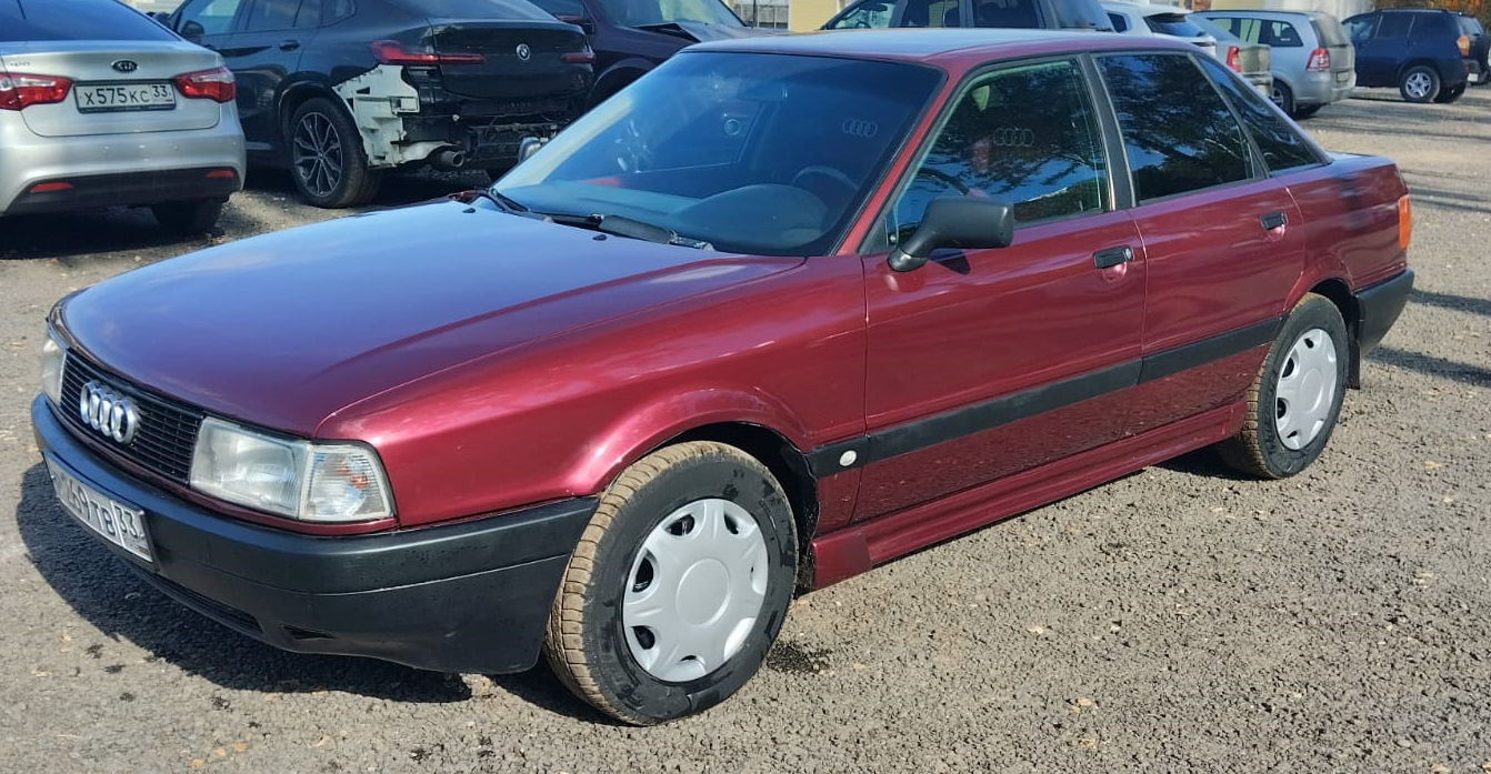Дошли руки до внешнего вида. — Audi 80 (B3), 1,8 л, 1989 года | своими руками | DRIVE2