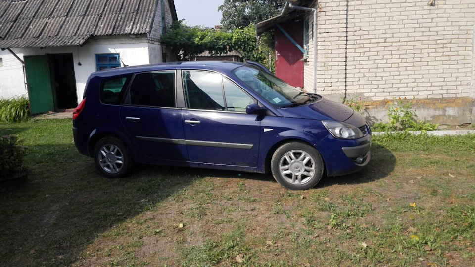 Двухмассовое сцепление — Renault Grand Scenic II, 1,5 л, 2008 года ...
