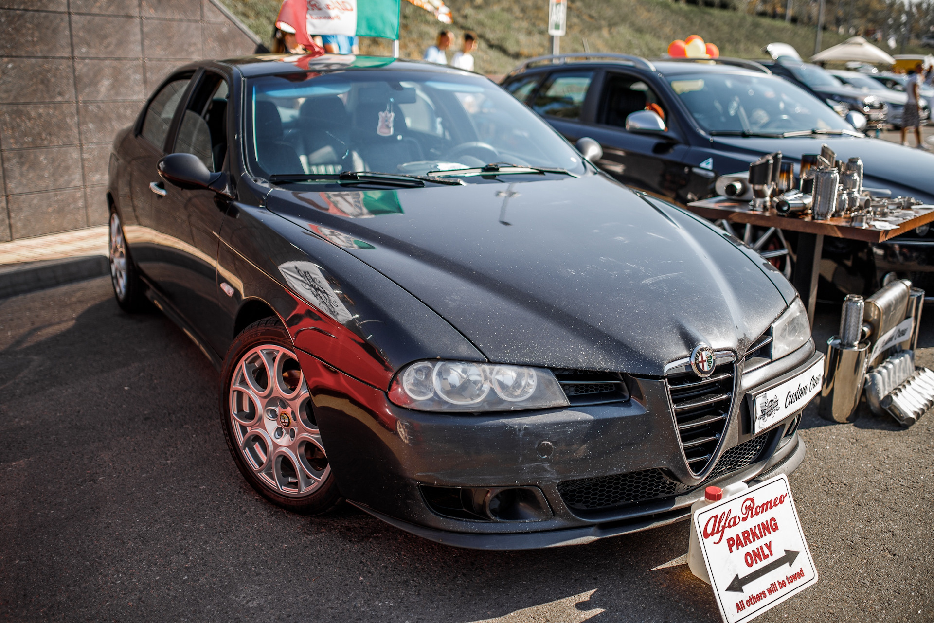 Красиво стоим — Alfa Romeo Mi.To, 1,4 л, 2008 года | фотография | DRIVE2