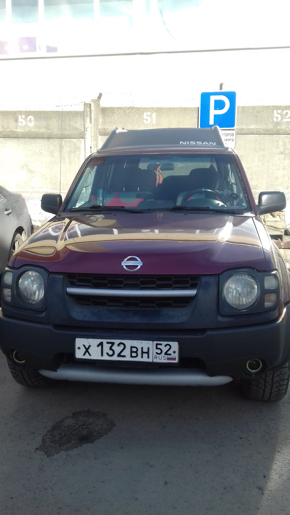 И снова родная стояночка — Nissan Xterra (WD22), 3,3 л, 2002 года ...