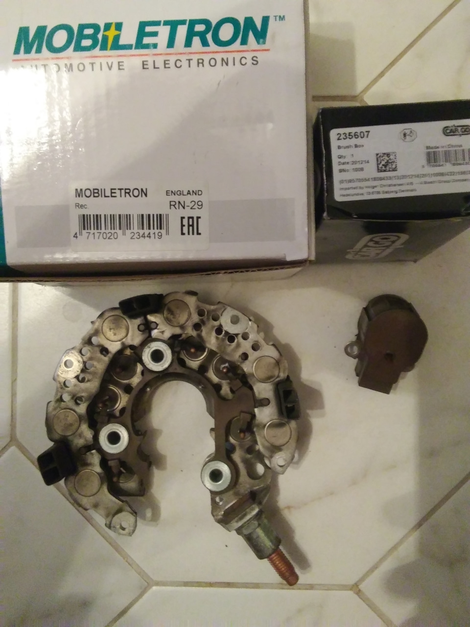 ТО генератора — Chrysler Pacifica (1G), 3,5 л, 2006 года | запчасти | DRIVE2