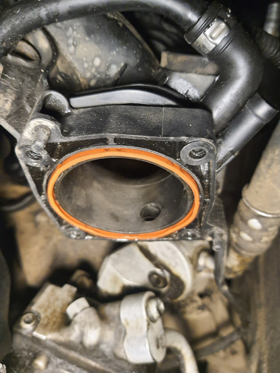 Замена клапана продувки (регенерации) абсорбера (вентиляция топливного ...