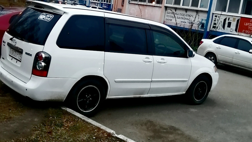 Mazda MPV II 2.5 бензиновый 2001 | 4WD Белый Вагон! на DRIVE2