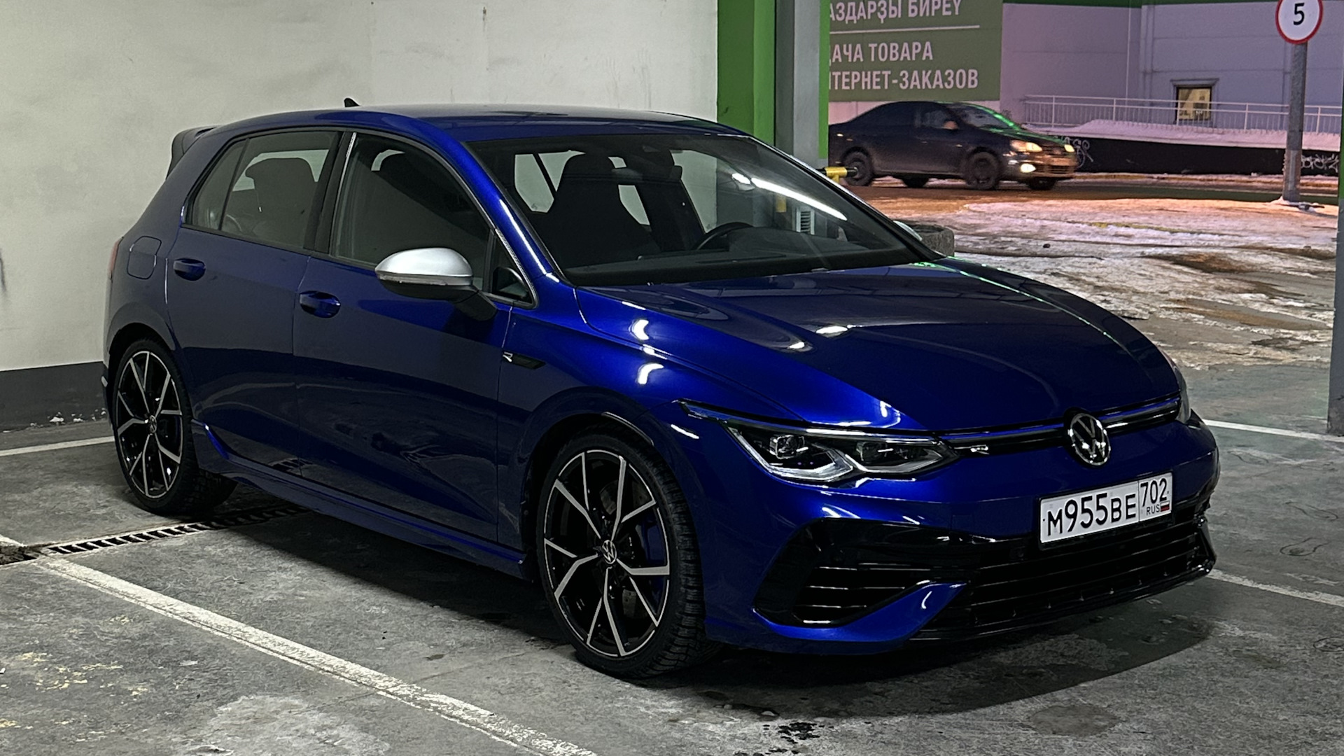 Volkswagen Golf R Mk8 2.0 бензиновый 2022 | Blue Devil на DRIVE2
