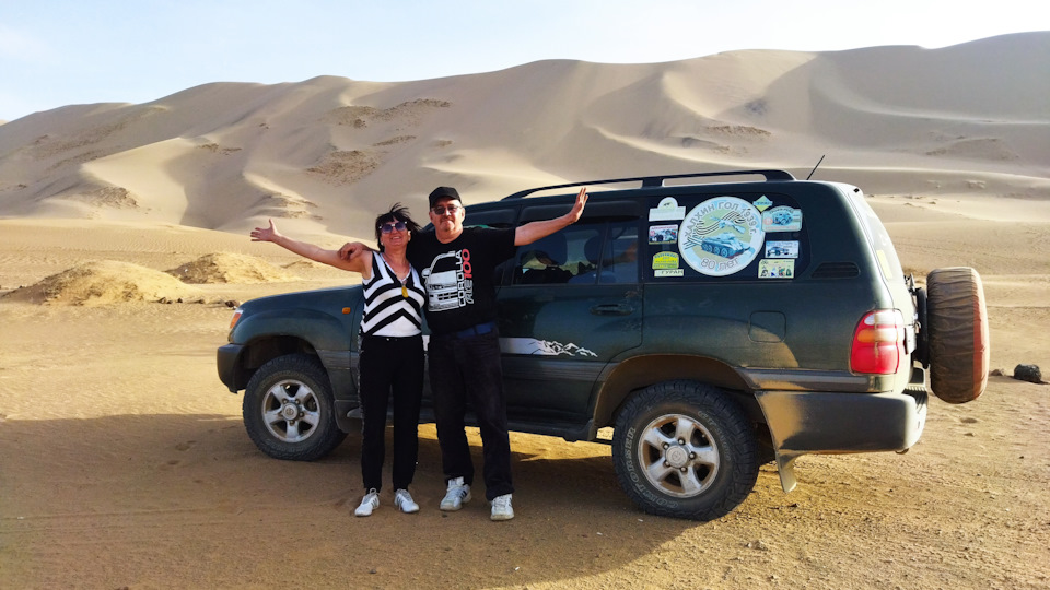 Поисковая экспедиция "Халхин-гол — 2019" — 1 часть — Toyota Land Cruiser 100, 4,2 л, 1999 года ...