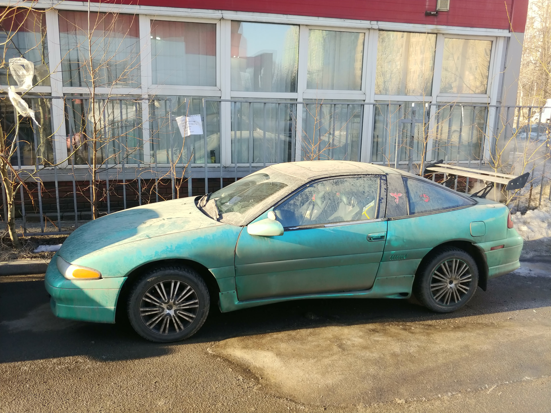 Передние подкрылки и воздуховод радиатора — Mitsubishi Eclipse (1G), 1 ...