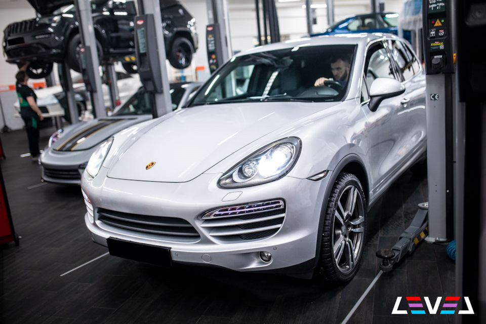 Комплексная диагностика Porsche Cayenne — LEVEL Performance на DRIVE2