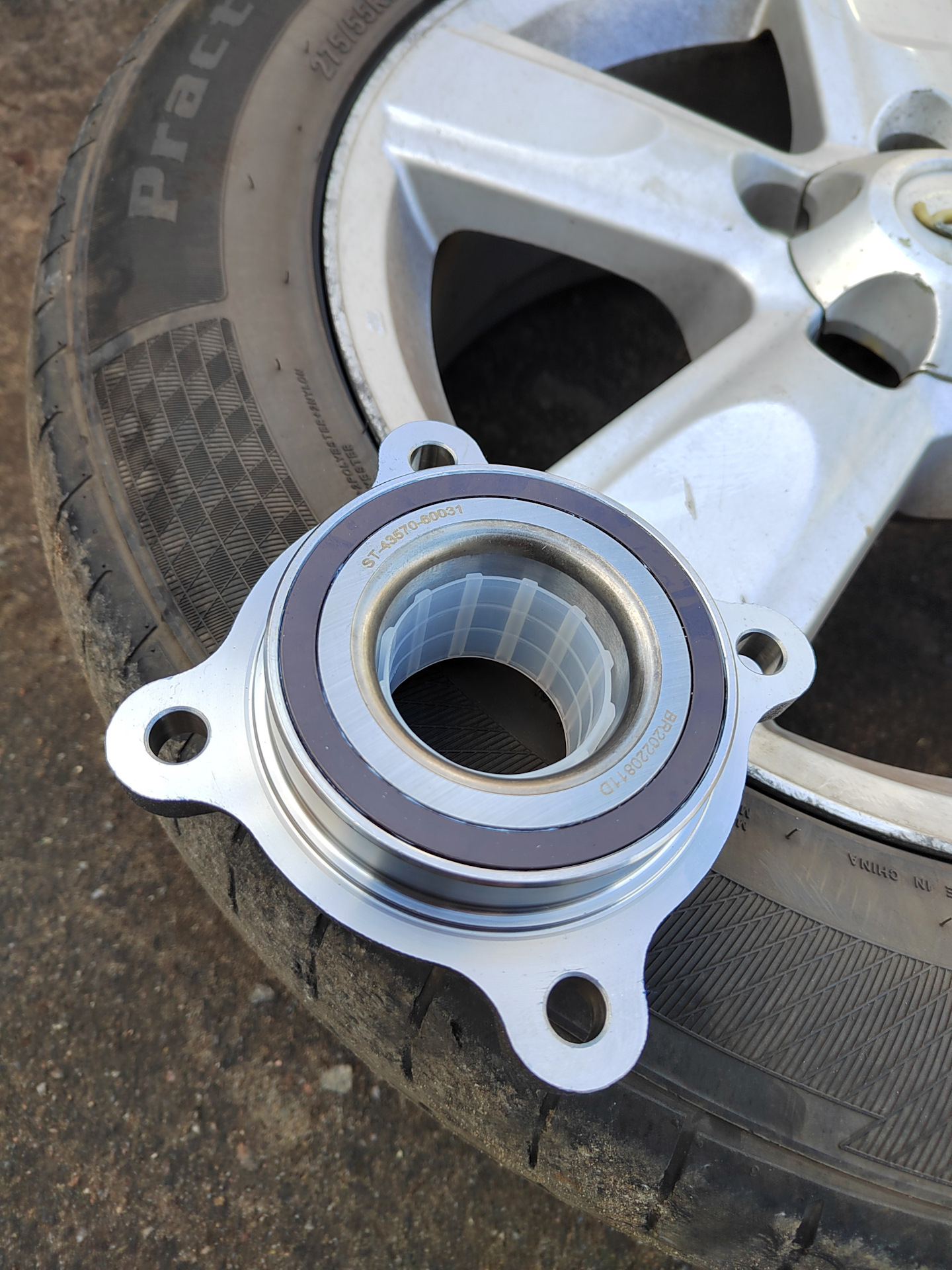 316,9 тыс. км. — Ступичные, втулки и стойки стабилизатора — Toyota Land ...