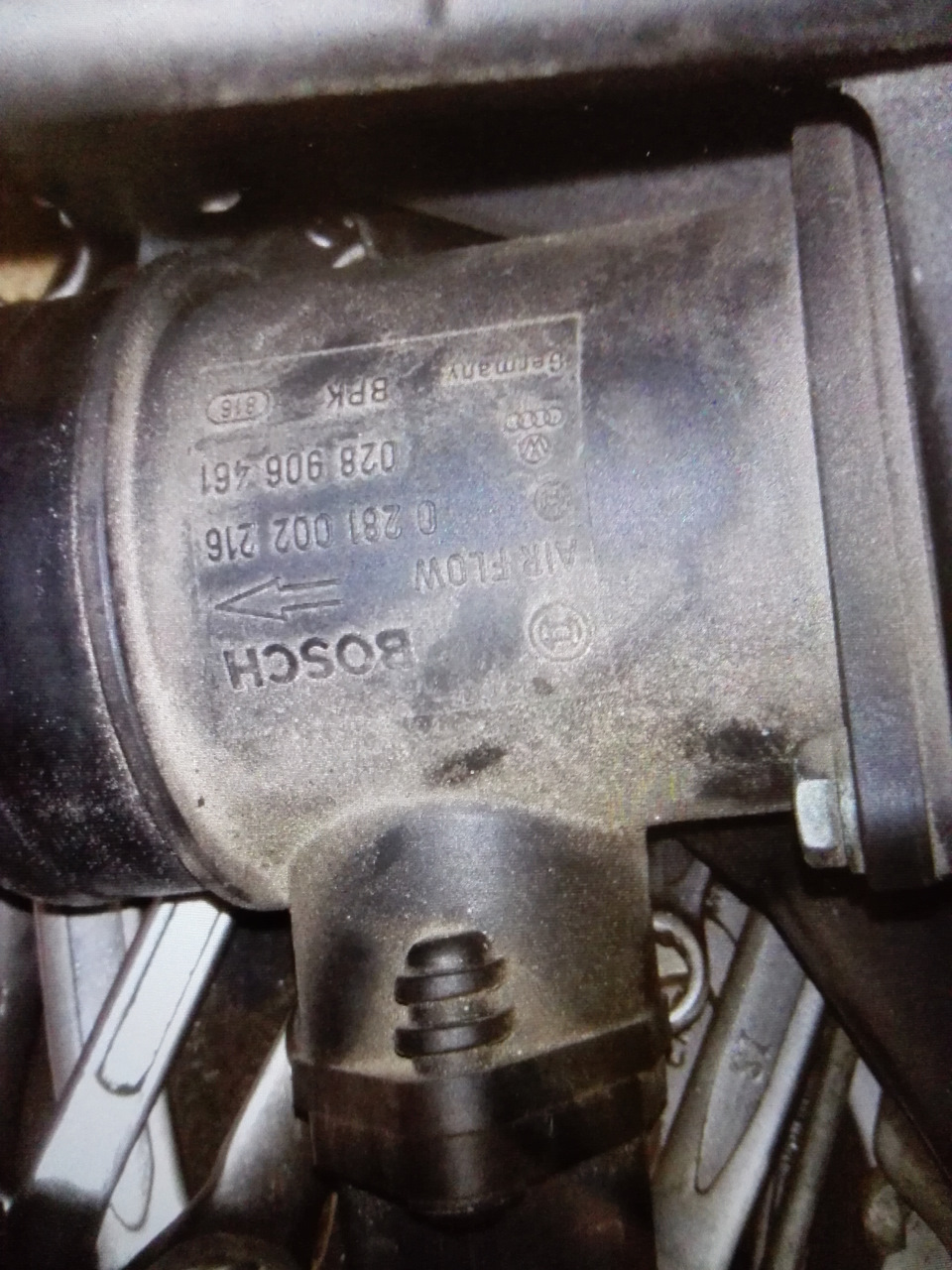 028906461 Расходомер воздуха VAG | Запчасти на DRIVE2