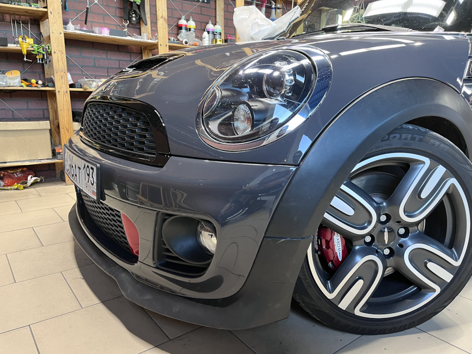 Бронь 2 + Полировка и wax — MINI John Cooper Works GP (R56), 1,6 л ...