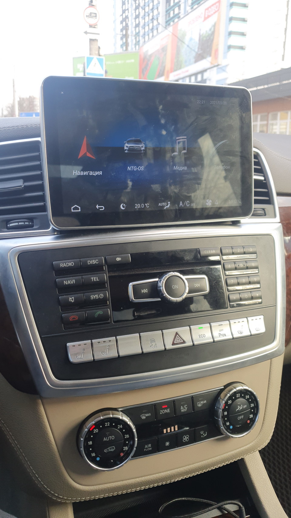 Android Mercedes x166 и колодки — Mercedes-Benz GL-Class (X166), 3 л ...