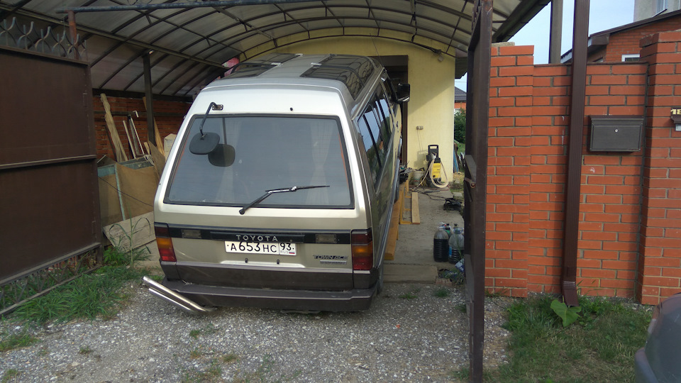 Кондиционер ч.2. Мохито со льдом — Toyota Town Ace (2G), 2 л, 1988 года ...