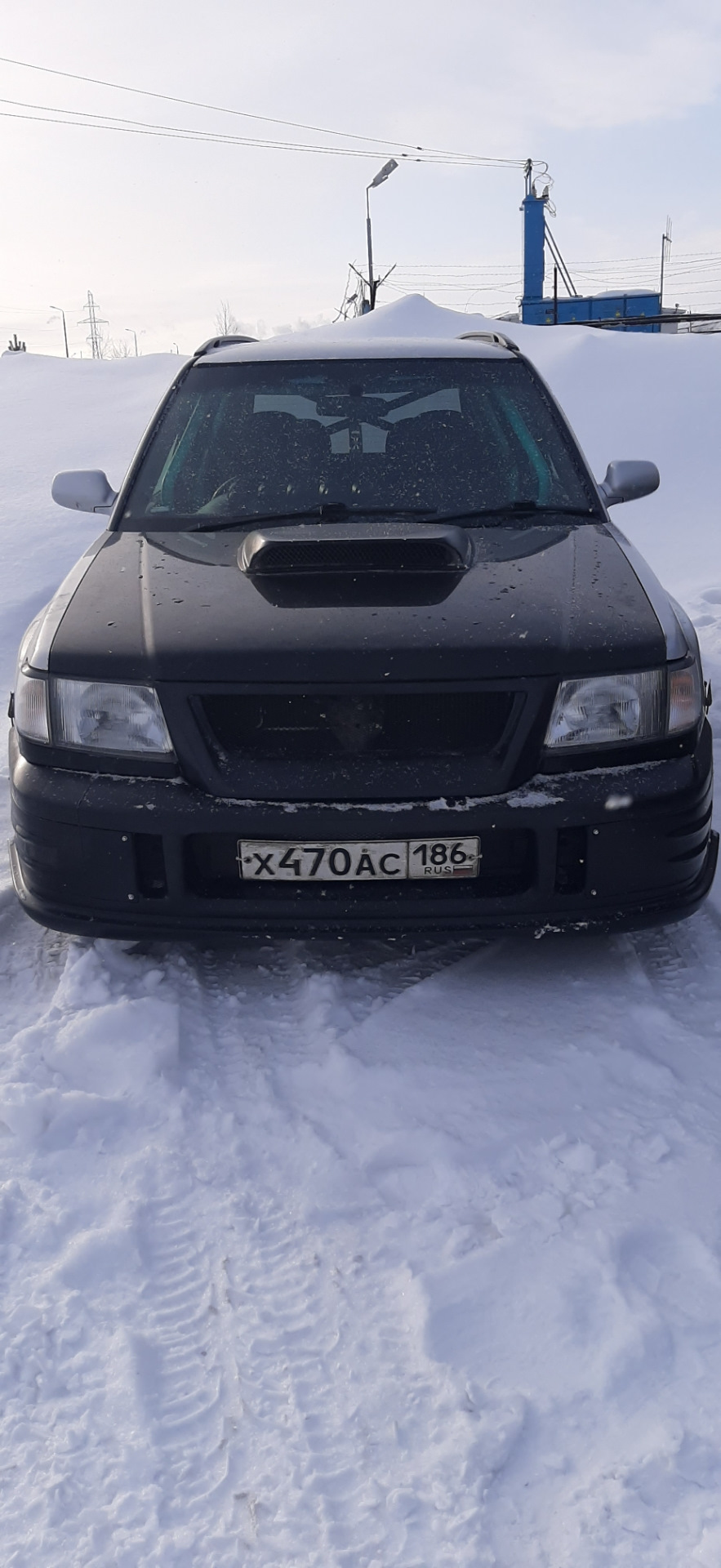 Бампер Burn Up Prodrive WRC на форик — Subaru Forester (SF), 2 л, 1997 ...