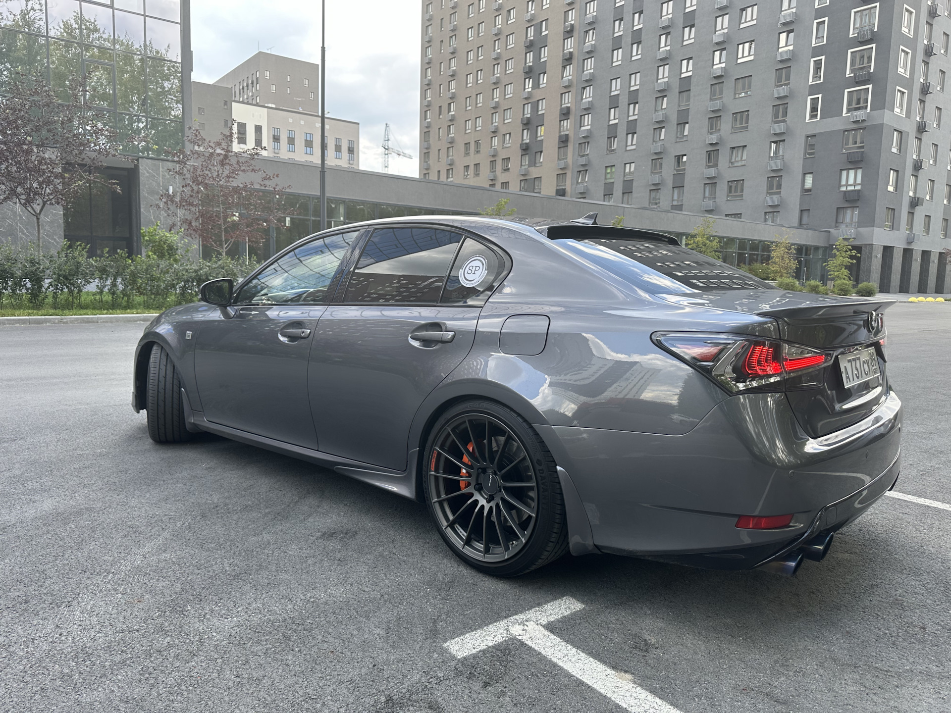 #38 Антихром — Lexus GS (L10), 3,5 л, 2012 года | стайлинг | DRIVE2