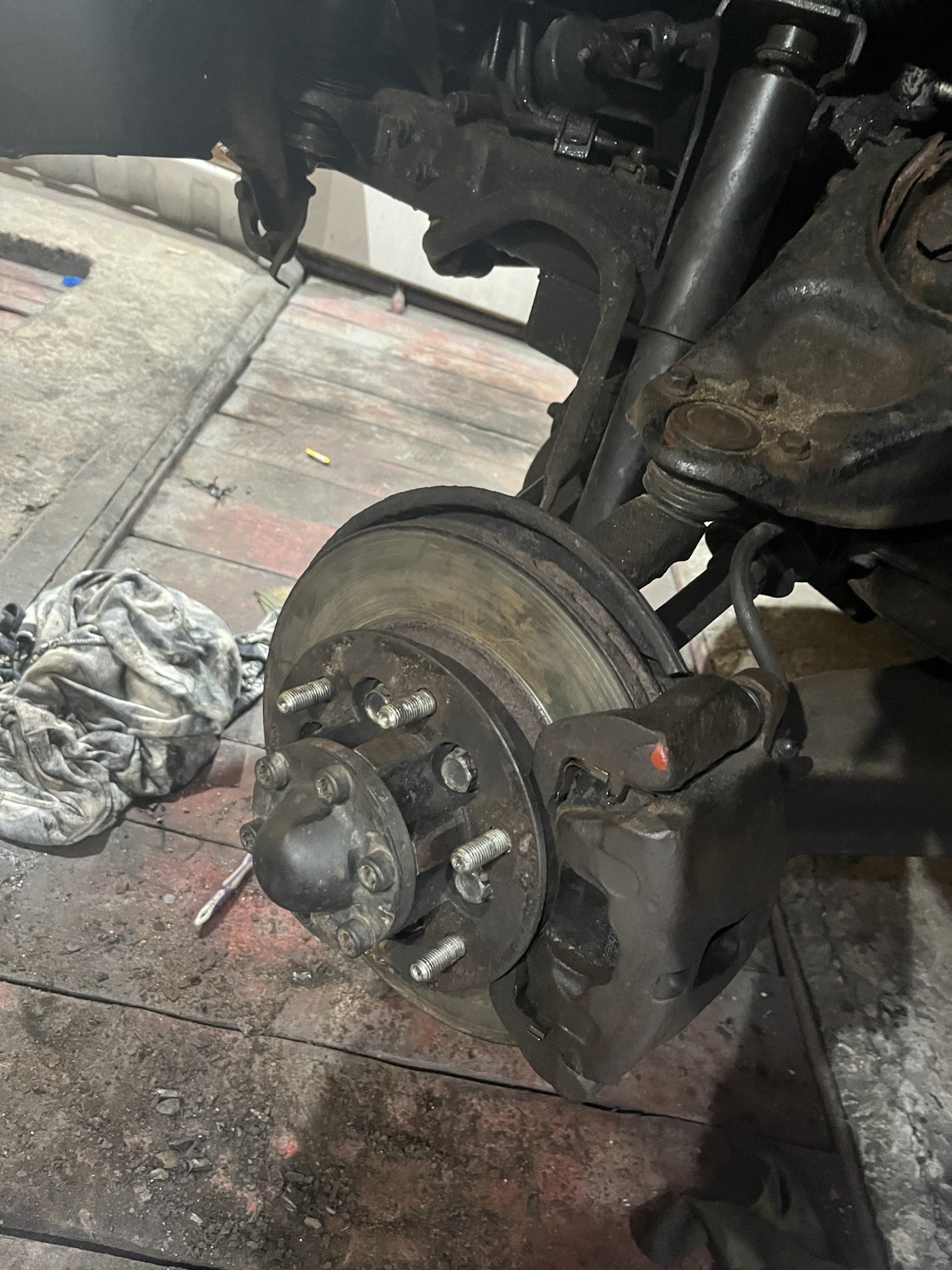 Передний подшипник ступицы — Opel Frontera B, 2,2 л, 2000 года ...