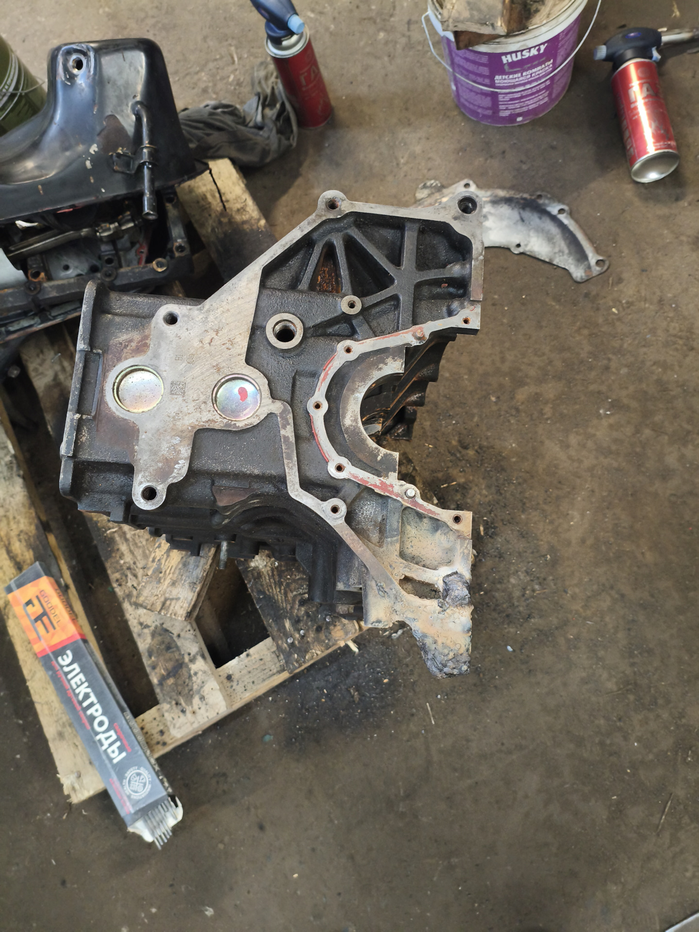 Блок под турбониз — Great Wall Hover, 2,4 л, 2011 года | своими руками ...