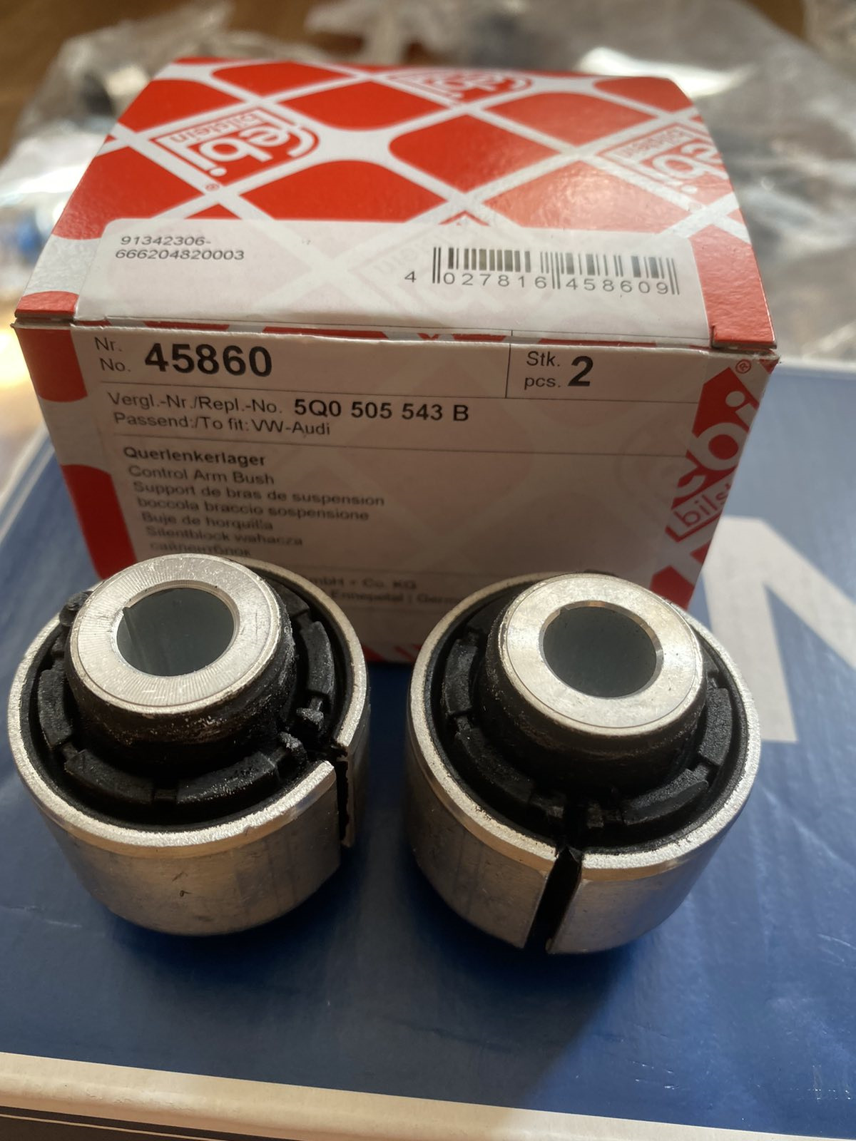 #16. Задние рычаги. Распаковка — Volkswagen Golf Mk7, 1,4 л, 2014 года ...