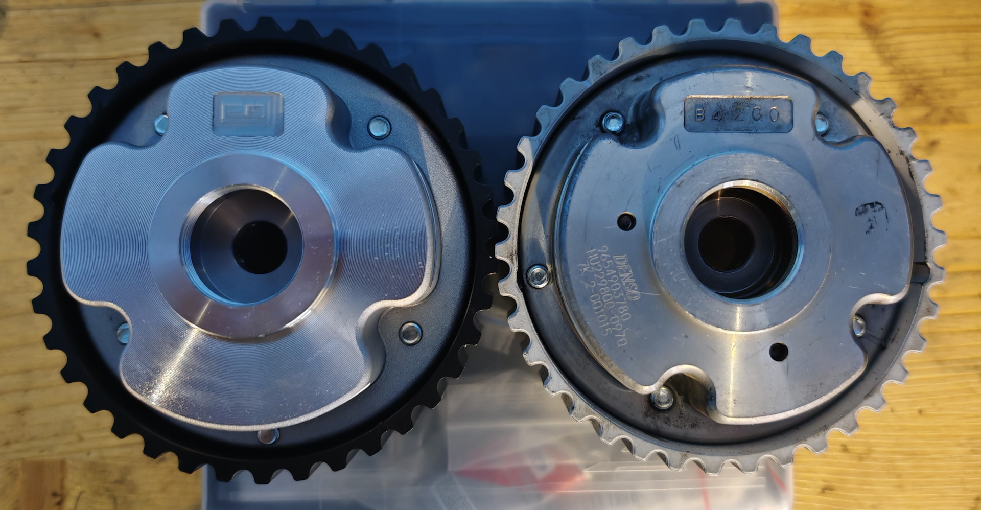 Замена фазовращателя; EW7A — Citroen C5 (2G), 1,7 л, 2008 года | своими ...