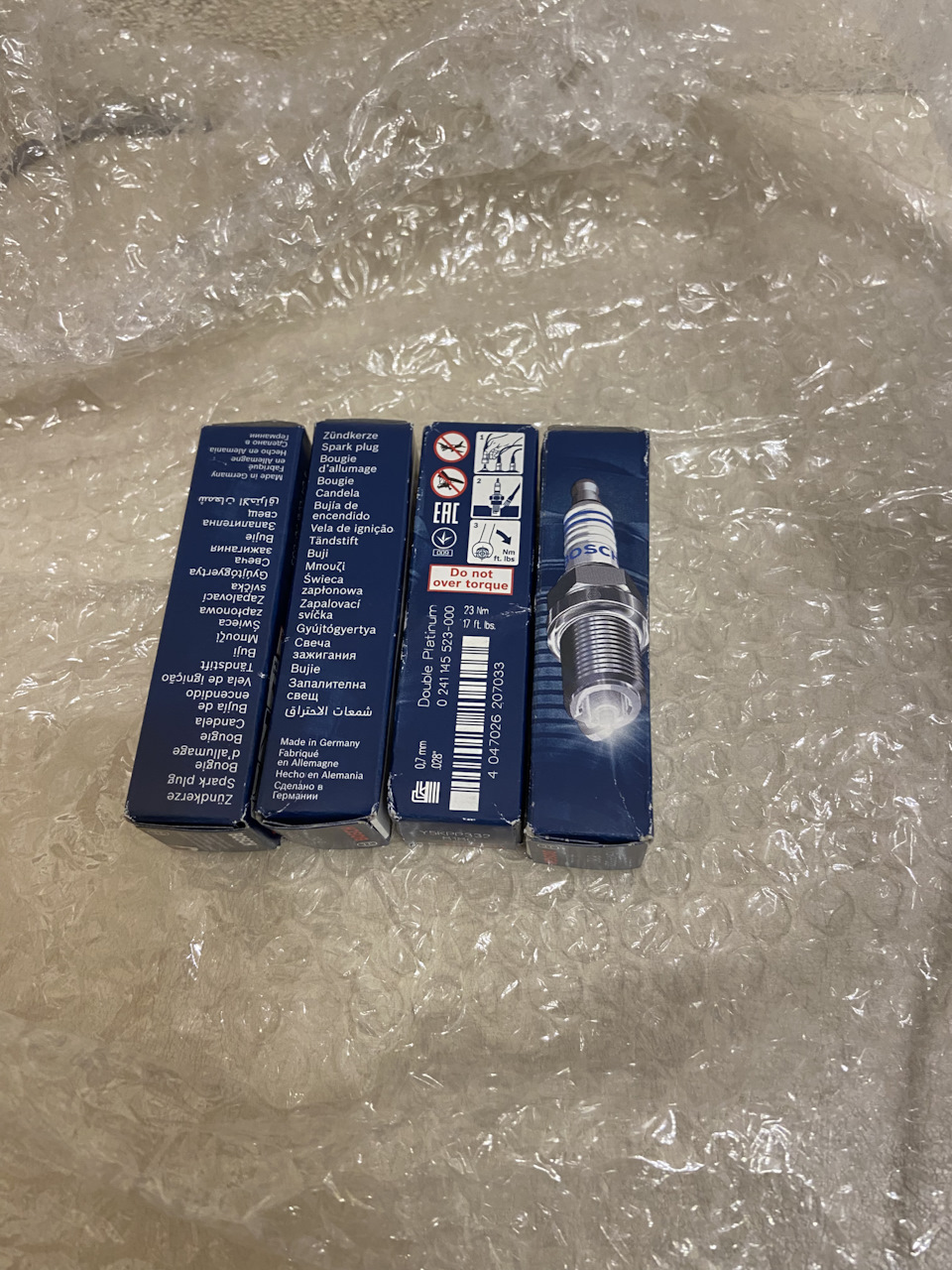 0241145523 СВЕЧА ЗАЖИГАНИЯ Y5KPP332 (0.7), 1ШТ BOSCH | Запчасти на DRIVE2