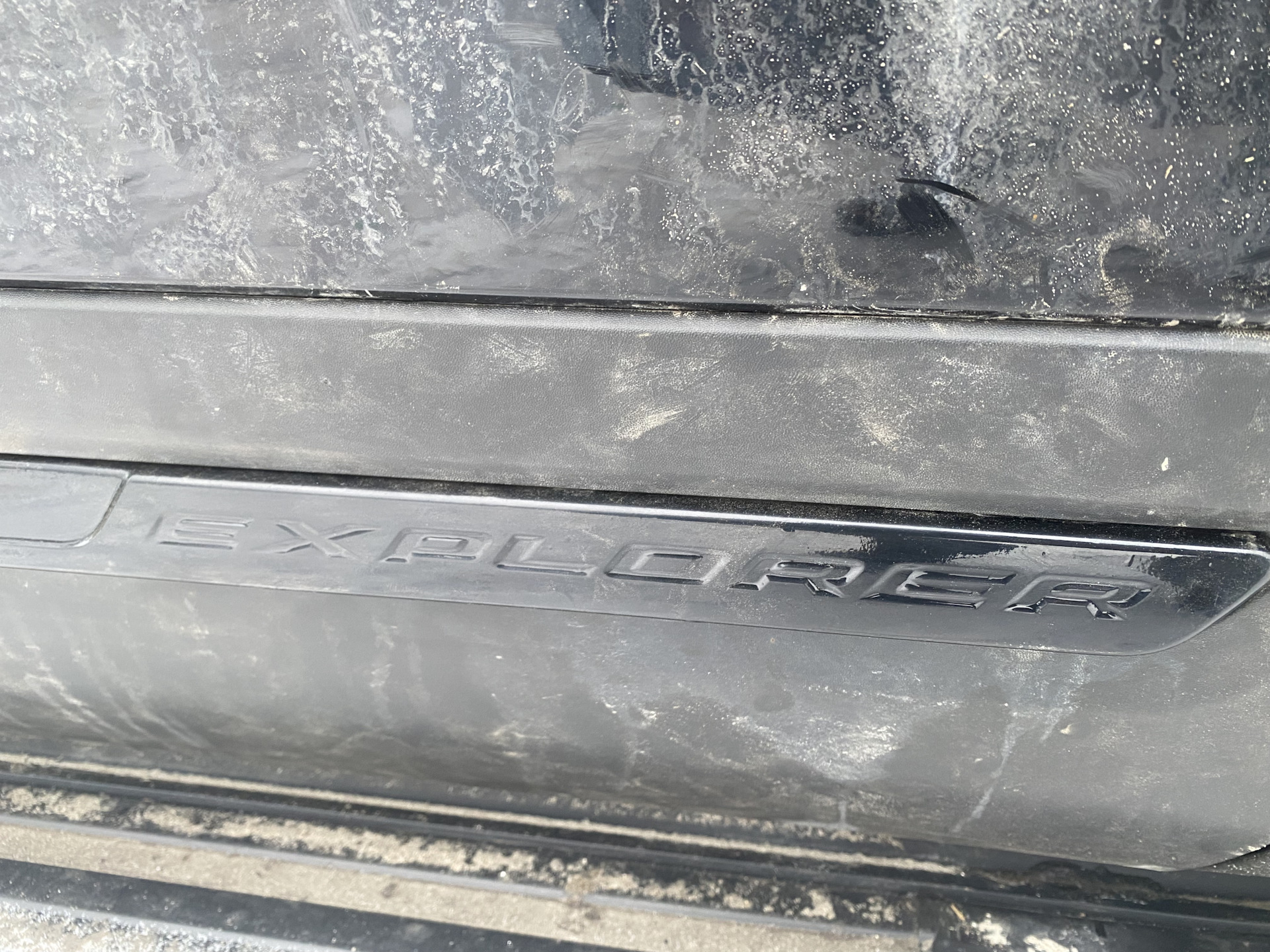 И снова антихром… осталось немного — Ford Explorer (5G), 3,5 л, 2018 ...