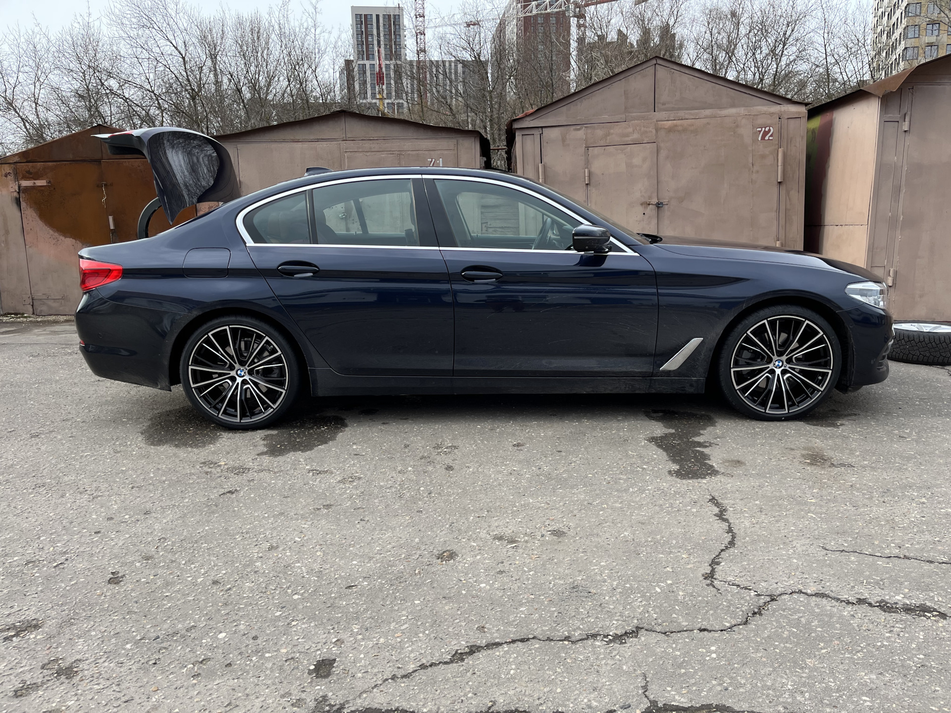 732M установил — BMW 5 series (G30), 2 л, 2017 года | колёсные диски | DRIVE2