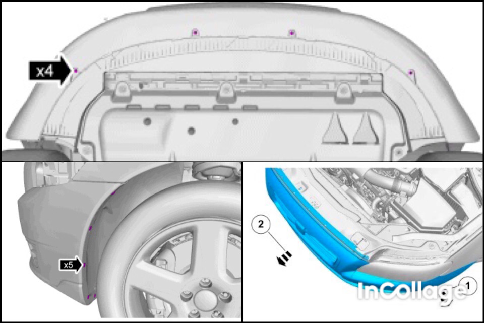 Volvo S40 II. Замена переднего правого крыла… — Volvo S40 (2G), 2,4 л ...