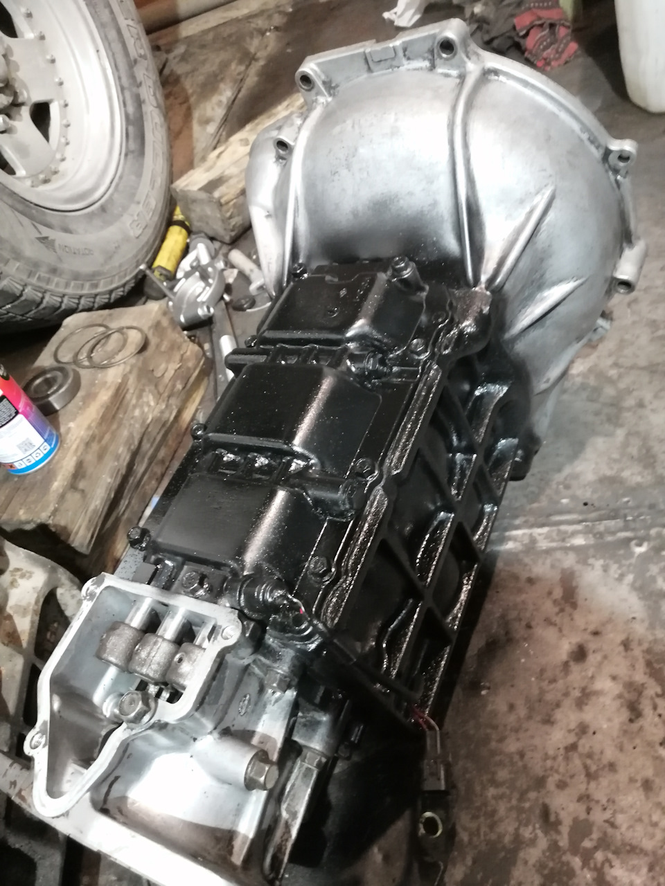 Закончился ремонт мкпп V5MT1 — Mitsubishi Pajero (2G), 2,5 л, 1991 года ...