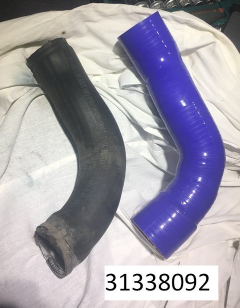 31338092 Патрубок интеркулера для XC60/S60/XC70/S80 Volvo | Запчасти на ...