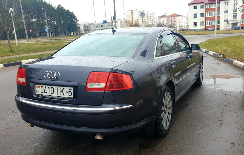 Установка электропривода багажника — Audi A8 (D3), 3 л, 2006 года ...