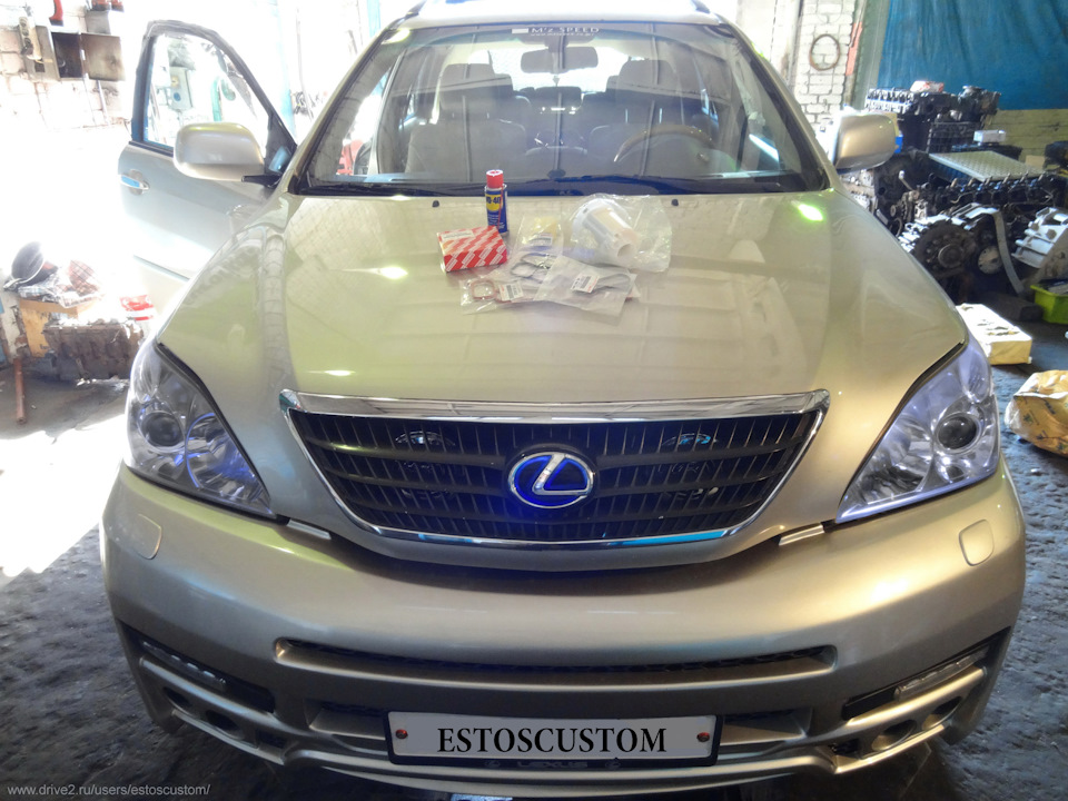 Замена топливного фильтра на RX400h или история одной диагностики у ...