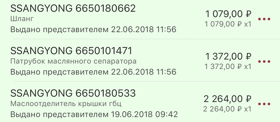 6650180533 Маслоотделитель крышки ГБЦ SSANG YONG | Запчасти на DRIVE2