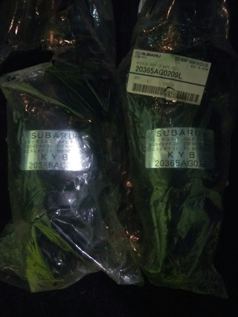 20365AG0209L SHOCK ABS COMPL RS/L \ Амортизаторы SUBARU | Запчасти на ...