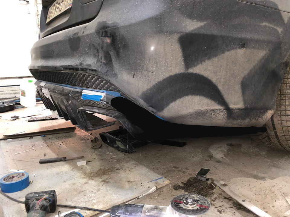 Макетирование диффузора рестайл w207 Brabus style — PR-Tuning на DRIVE2