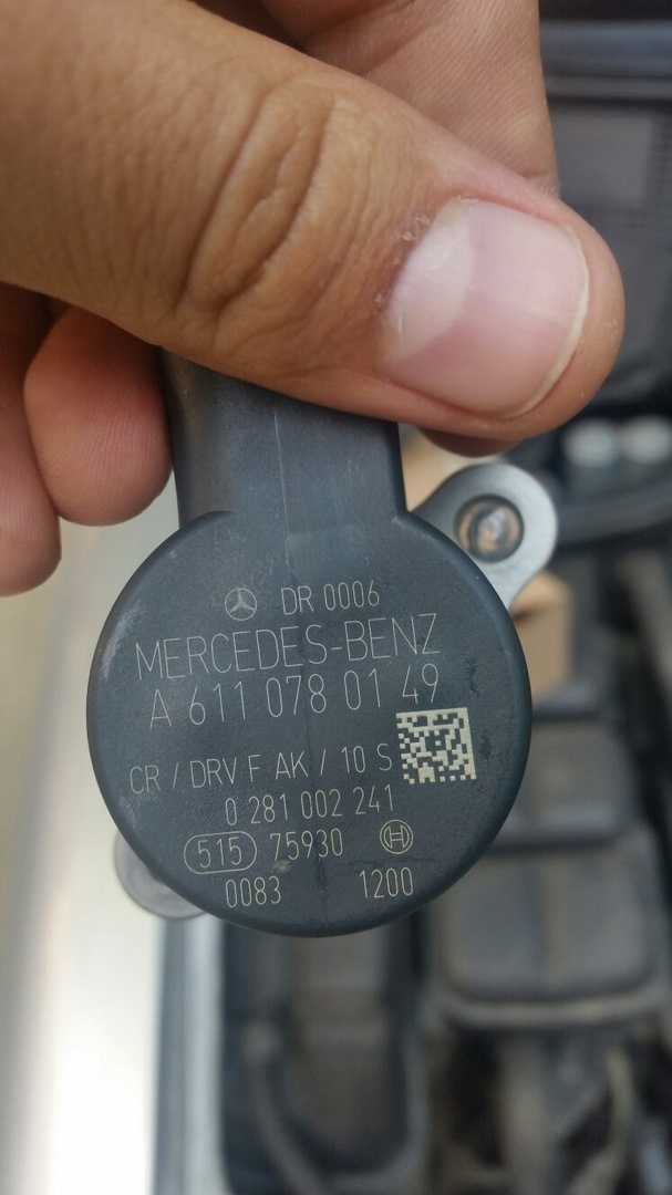 A6110780149 Клапан регулировки давления топлива Mercedes | Запчасти на ...