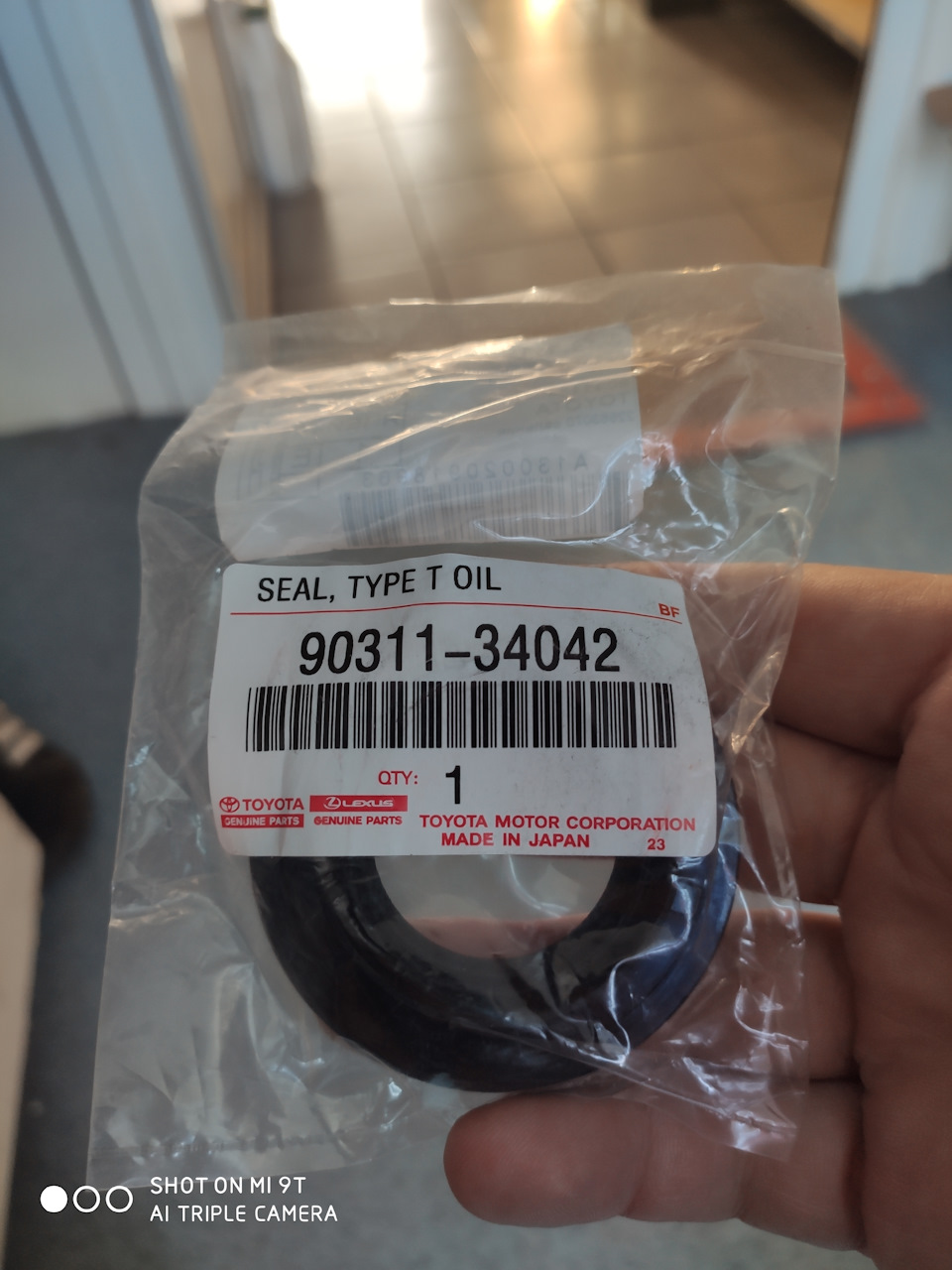 9031134042 Сальник привода левый TOYOTA LEXUS | Запчасти на DRIVE2