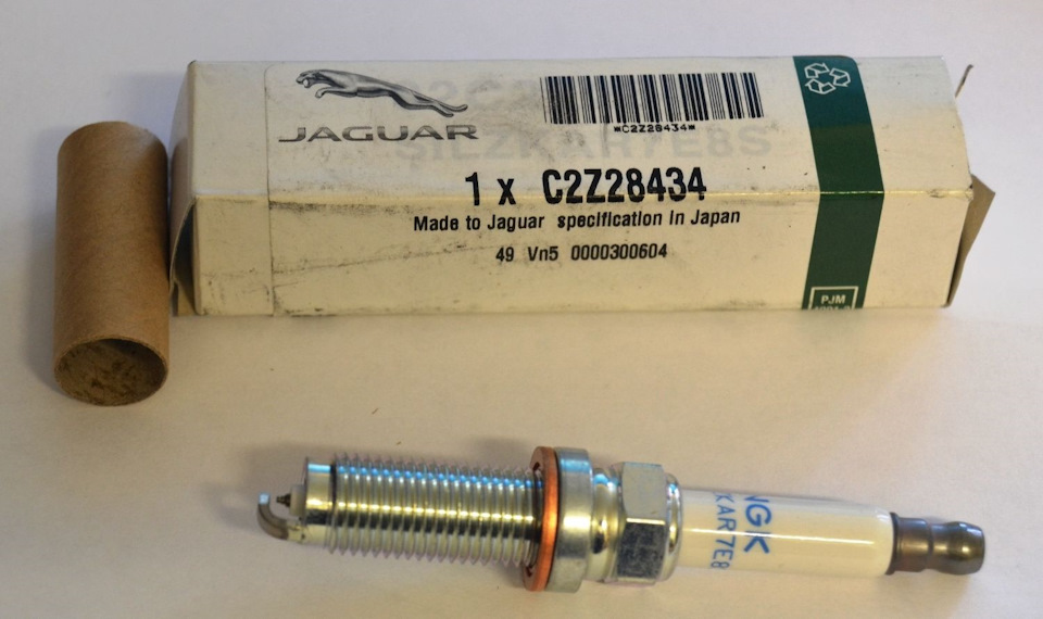 C2Z28434 СВЕЧА ЗАЖИГАНИЯ Jaguar Land Rover | Запчасти на DRIVE2