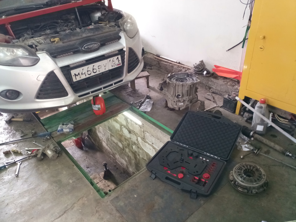 Замена двухдискового сцепления ford focus 3 powershift — DRIVE2