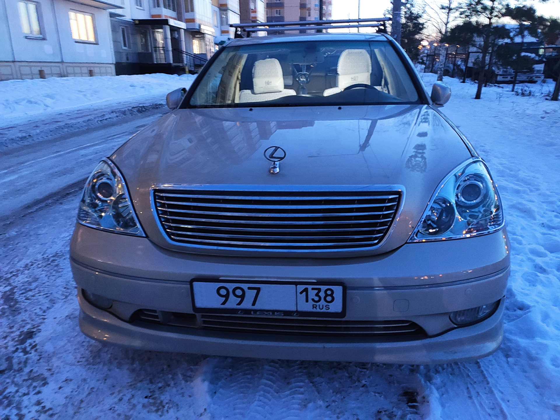 039. Установка Bi-LED модулей Aozoom 3+ в LS430 — Lexus LS (UCF30), 4,3 ...