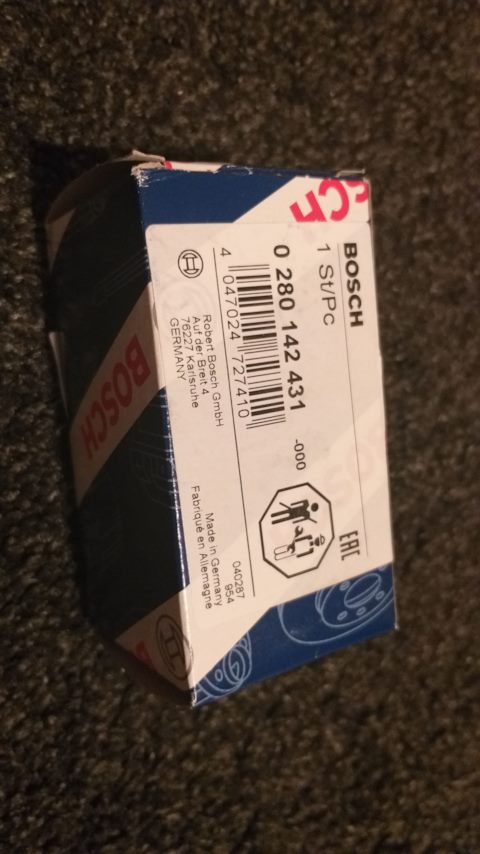 0280142431 клапан вентиляции топливного бака BOSCH | Запчасти на DRIVE2