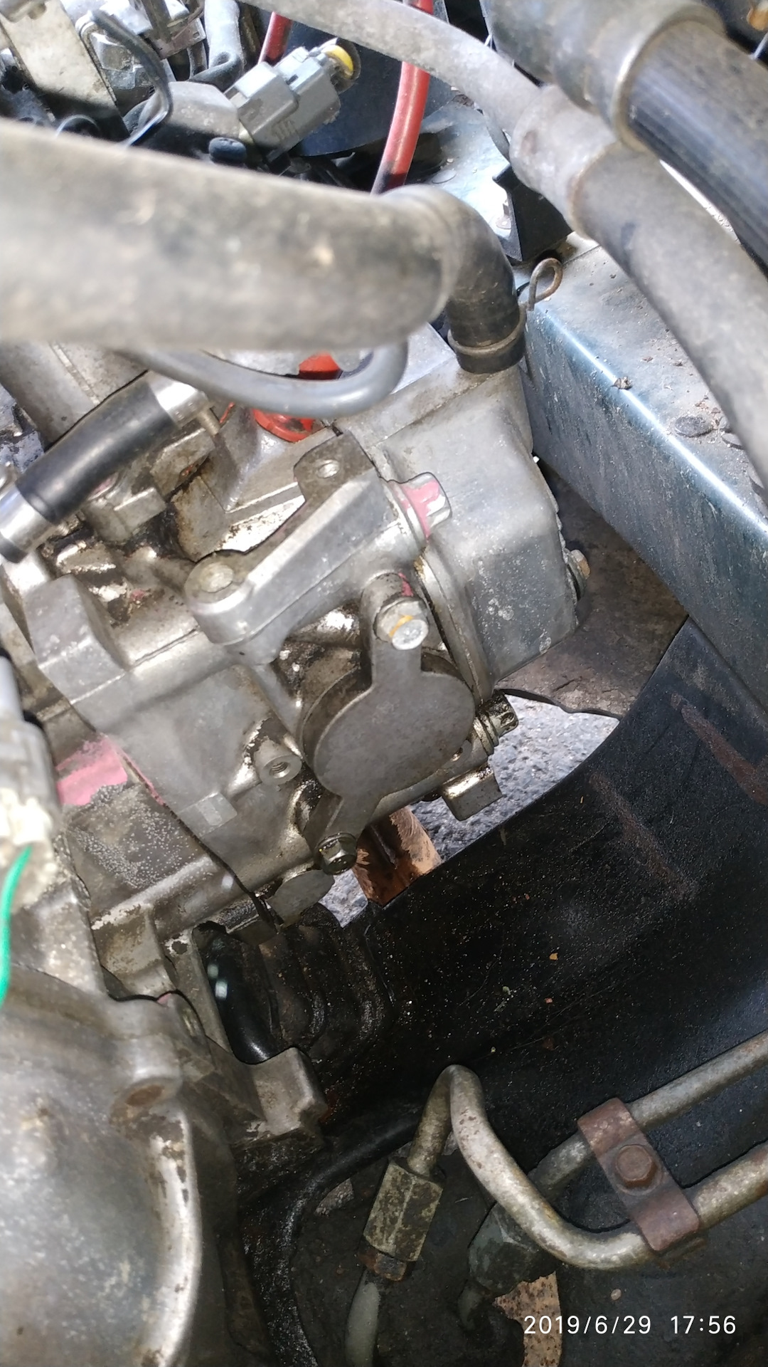 Устранил течь и везу на ремонт кузова — Subaru Impreza (GC, GF), 2 л ...