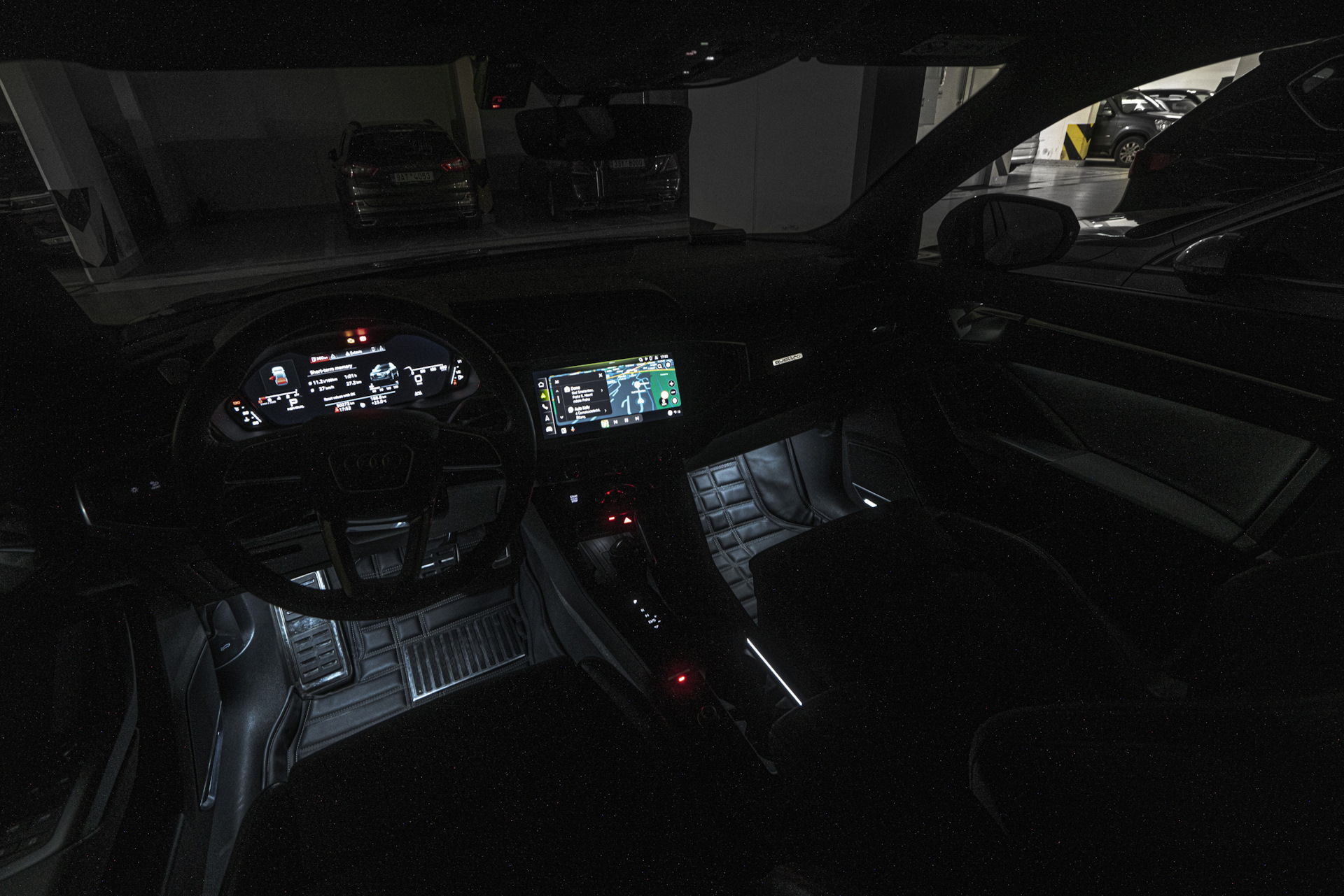 Подсветка логотипа приборной панели… — Audi Q3 (2G), 2 л, 2019 года ...