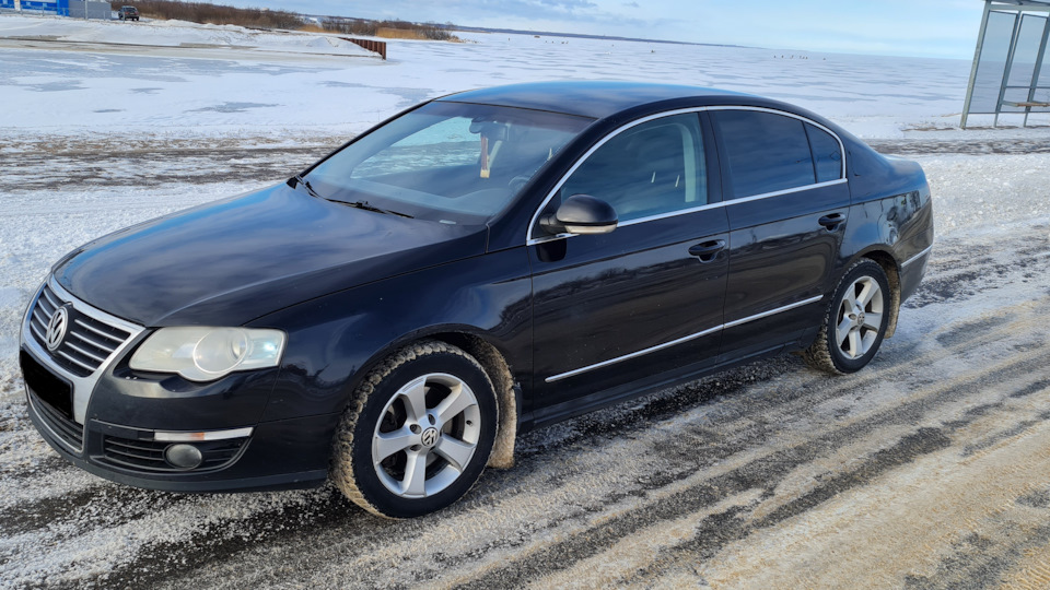 Volkswagen Passat B6 1.8 бензиновый 2008 | "Black & Chrome" на DRIVE2