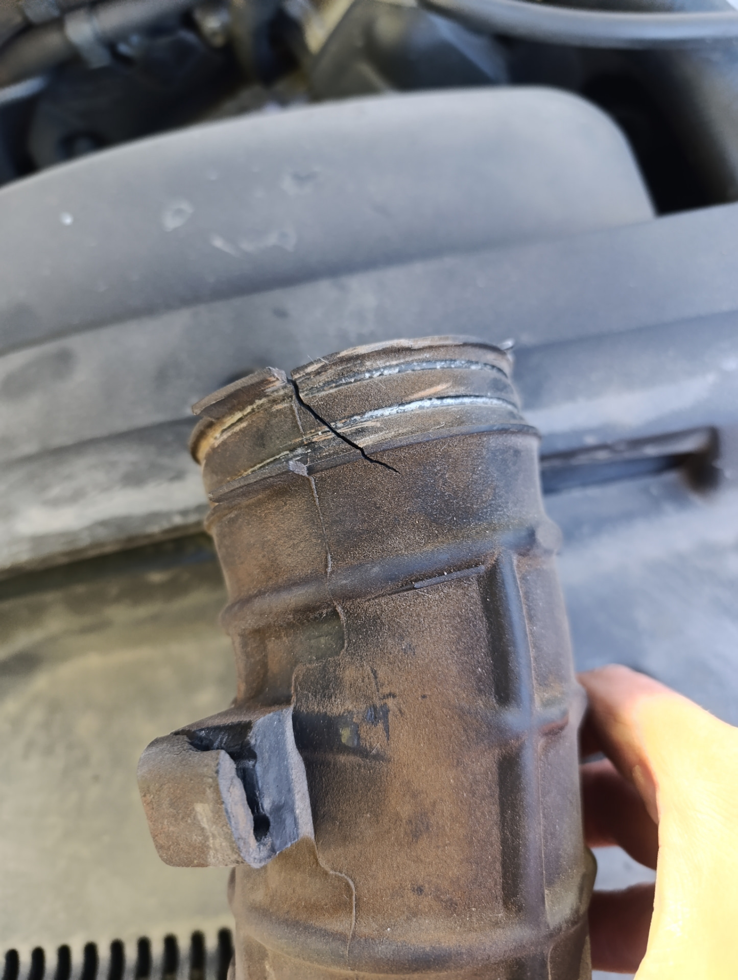 Замена гофры впуска — Lexus GS (S190), 3 л, 2006 года | плановое ТО ...